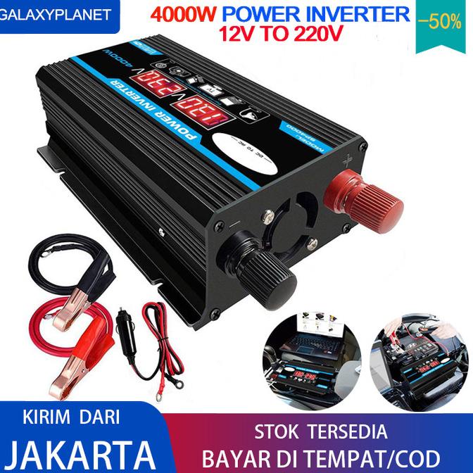Jual INVERTER MSW 500W PURE SINE WAVE GELOMBANG SINUS MURNI 12VDC - 220VAC | Shopee Indonesia