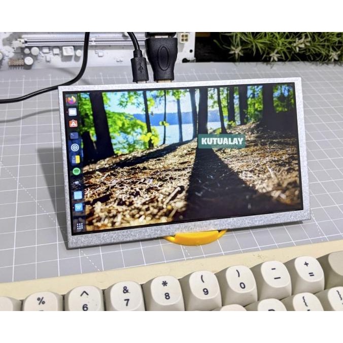 Jual Monitor Portable LCD 7 Inch HDMI USB 5v PC Komputer PS Laptop ...
