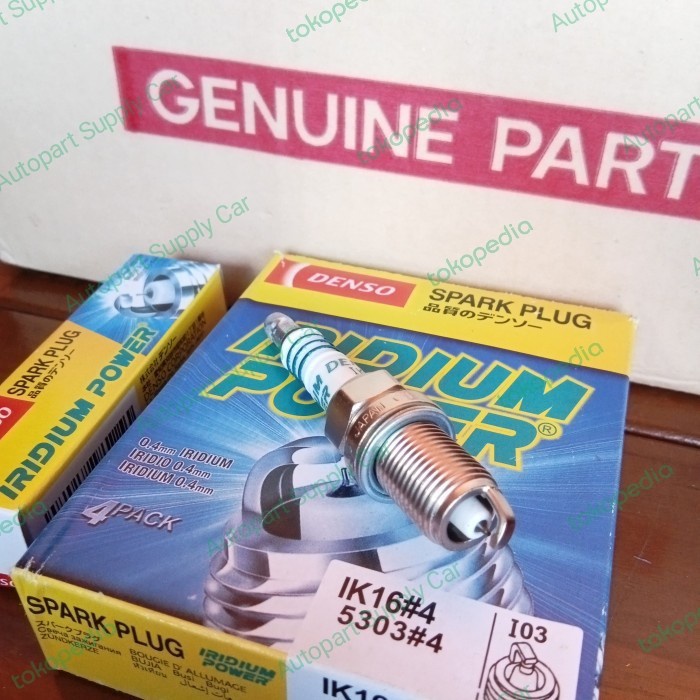 Jual Busi Iridium Denso Ik16 Vios Altis Yaris Soluna Kia Xenia Picanto ...