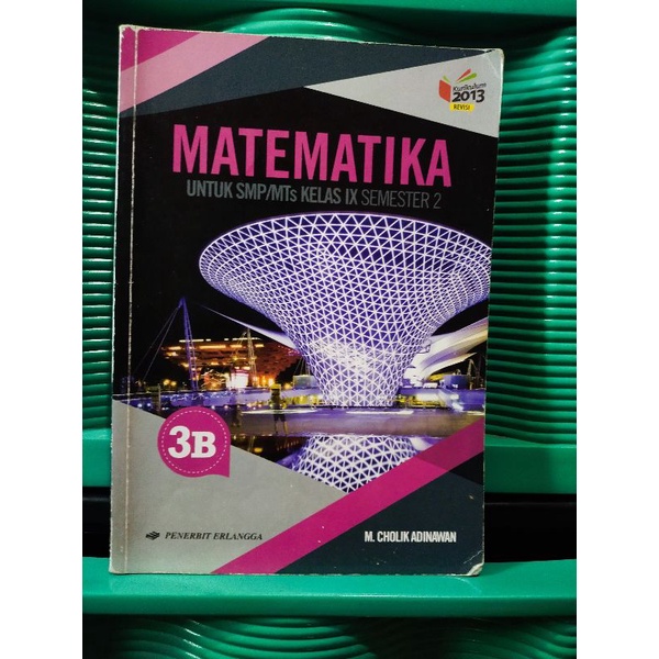 Jual BUKU MATEMATIKA KELAS 3B KURIKULUM K13 REVISI ERLANGGA. | Shopee Indonesia