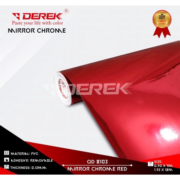 Jual Sticker Metalic Chrome Derek 50Cm ( Rol ) | Shopee Indonesia
