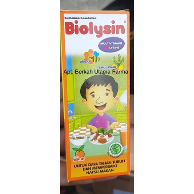Jual Biolysin Syr 60 ml | Shopee Indonesia