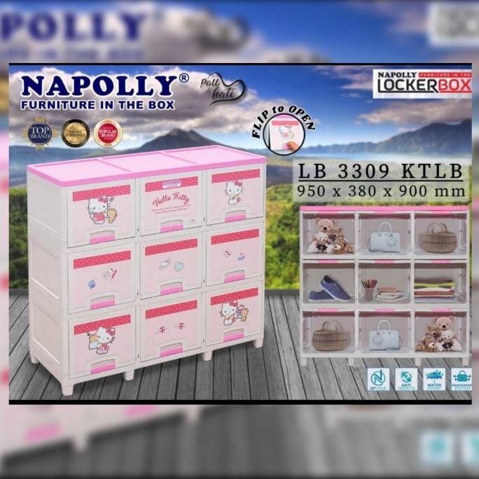Jual LEMARI PLASTIK NAPOLLY/LOCKER BOX NAPOLLY STEVANYSIBURIAN | Shopee ...