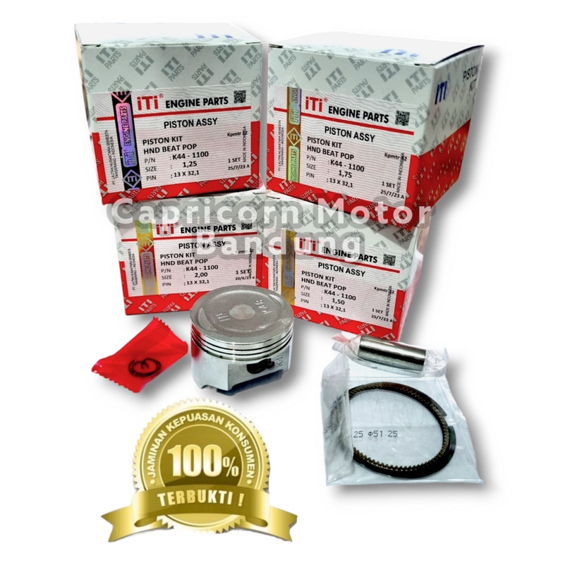 Jual Piston Kit NEW BEAT ESP POP SCOOPY ESP 110 ITI oversize 125 150 ...