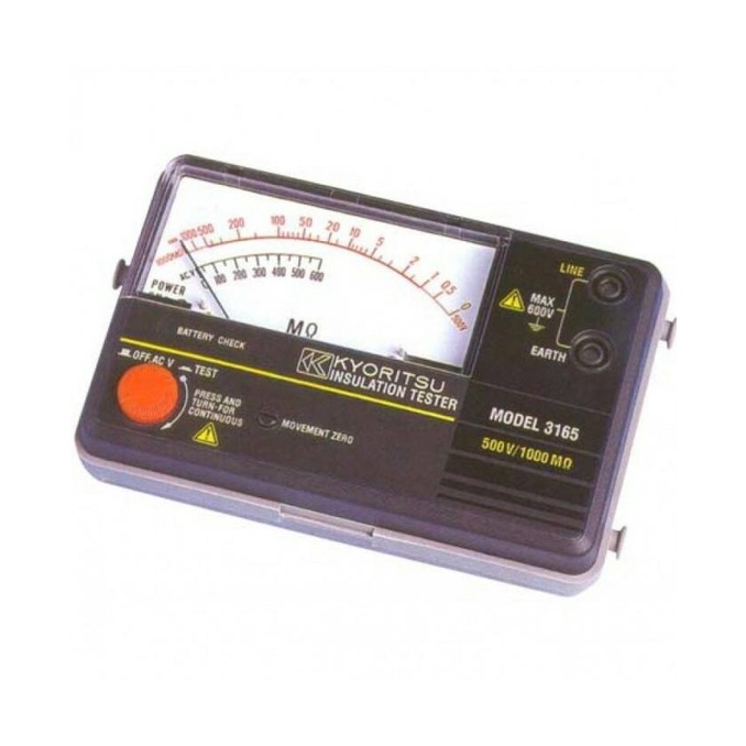 Jual KYORITSU 3165 ANALOG INSULATION TESTER ANALOGUE MEGGER ORIGINAL ...