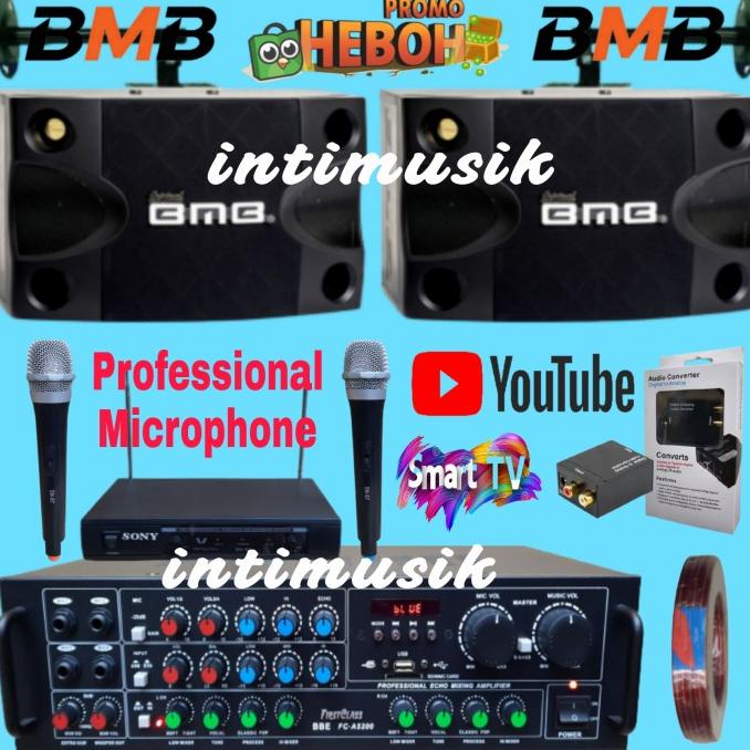Jual Paket Speaker Karaoke BMB Sound System Set 1 | Shopee Indonesia