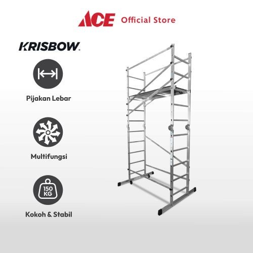 Jual Ace - Krisbow Scaffolding Multi Fungsi Aluminium 3 M | Shopee ...