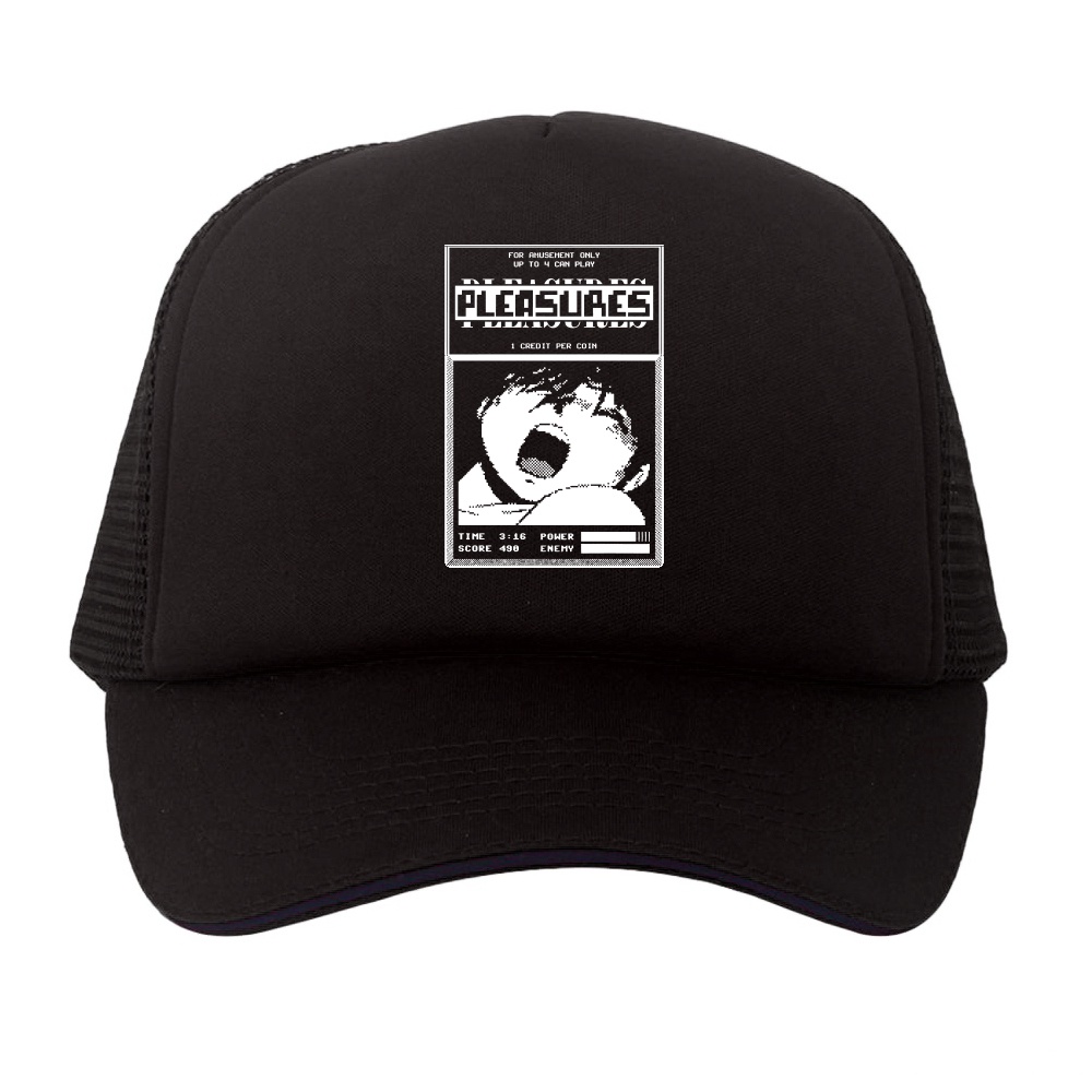 Jual Topi Trucker Premium CAMOE Pleasures Retro Game Pixel Art | Shopee ...