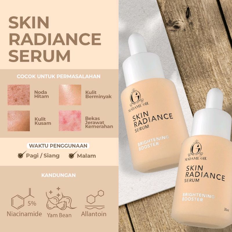 Jual Madame Gie Skin Radiance Serum 20ml | Shopee Indonesia