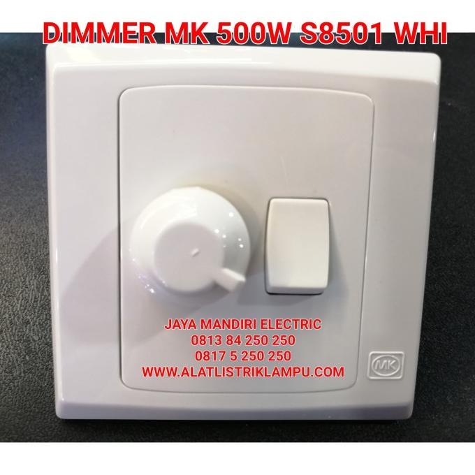 Jual SAKLAR DIMMER DIMER MK 500 WATT S8501 WHI 500WATT 500W 500 W ...