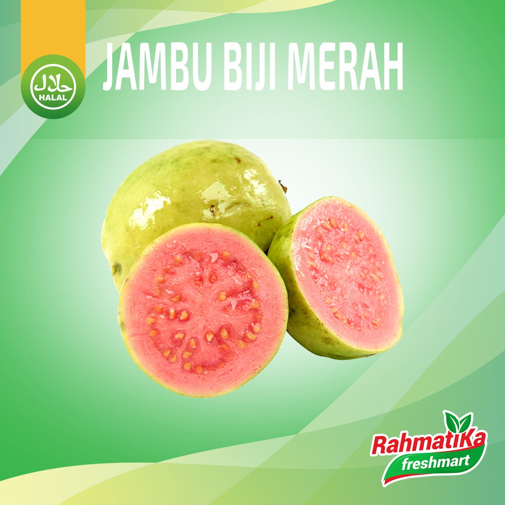 Jual Jambu Biji Merah Segar / Jambu Biji Merah Fresh 1 Kg (Buah Segar ...