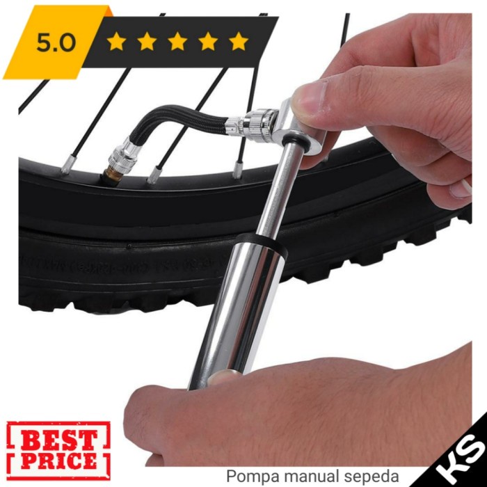 Jual POMPA TANGAN / ANGIN BAN SEPEDA PORTABLE - 5 ORIGINAL | Shopee ...