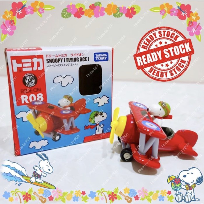 Jual PROMO!!! PESAWAT AIR PLANE PEANUTS X TAKARA TOMY SNOOPY TERMURAH ...