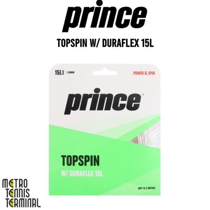 Jual Prince Topspin w/ Duraflex 15L ( Senar Raket Tenis ) | Shopee ...