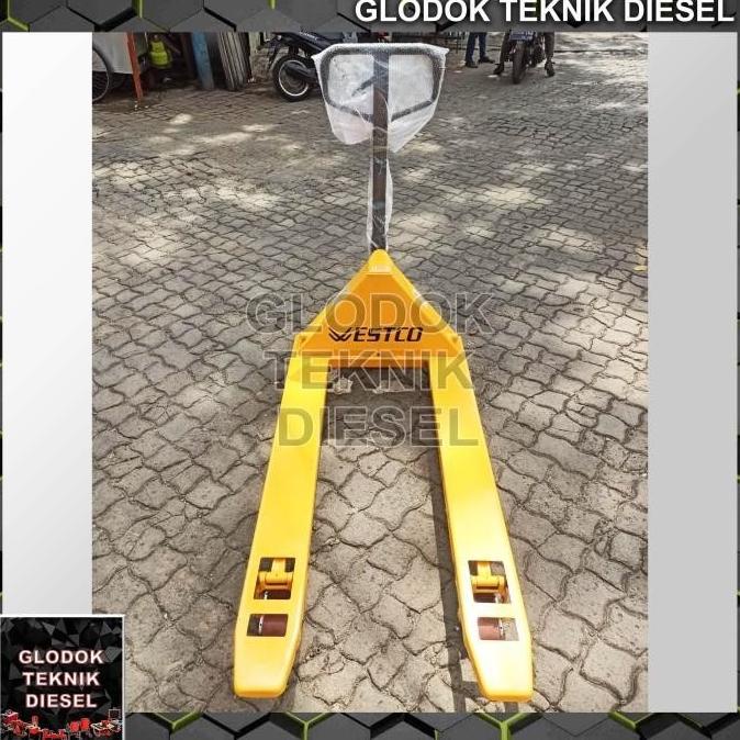Jual Hand Pallet Handpallet Truck 2 Ton Hand Stacker Lift 2000 Kg Roda Pu | Shopee Indonesia