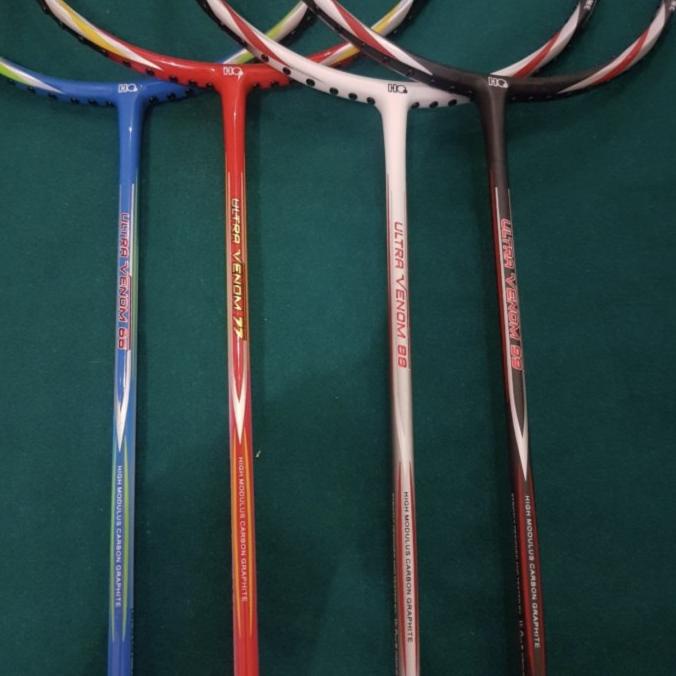 Jual Raket Badminton HIQUA HQ ULTRA VENOM 66/77/88/99 +BONUS FULL SET ...