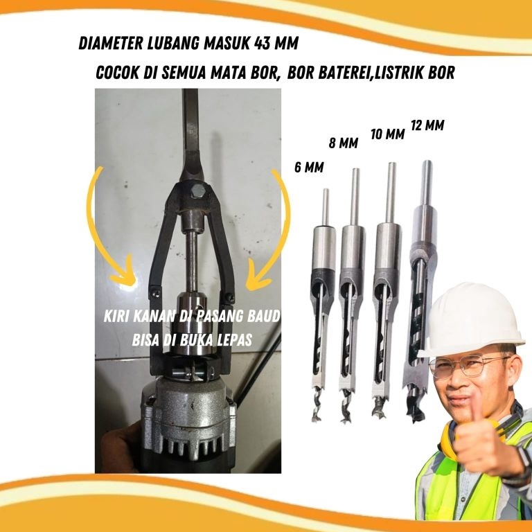 Jual Terlaris.. PAKET SET LENGKAP BOR PAHAT DAN ADAPTOR/DUDUKAN BOR ...