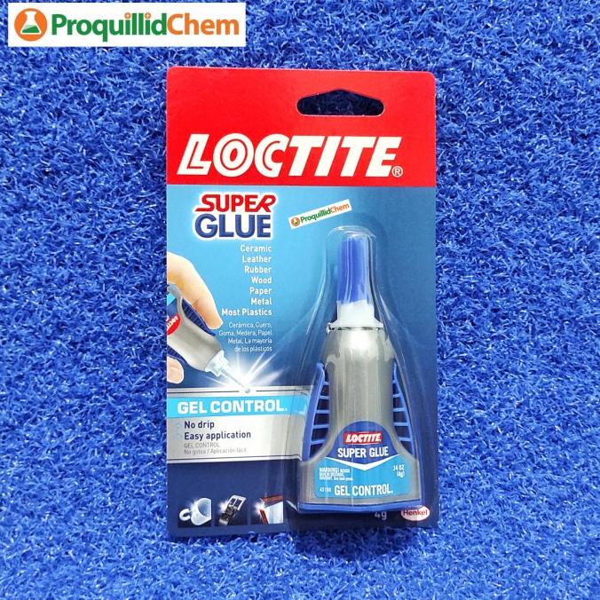 Jual LEM LOCTITE SUPER GLUE GEL CONTROL PLASTIK KARET KULIT KAYU BESI 4GR | Shopee Indonesia