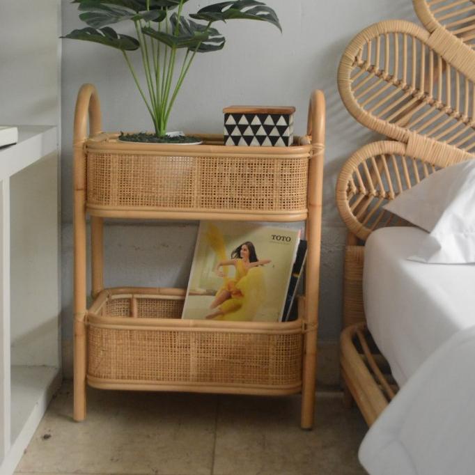 Jual Promo Rak Rotan Susun Nine Square / Ract Rattan Shelf Rcfu 22191 ...