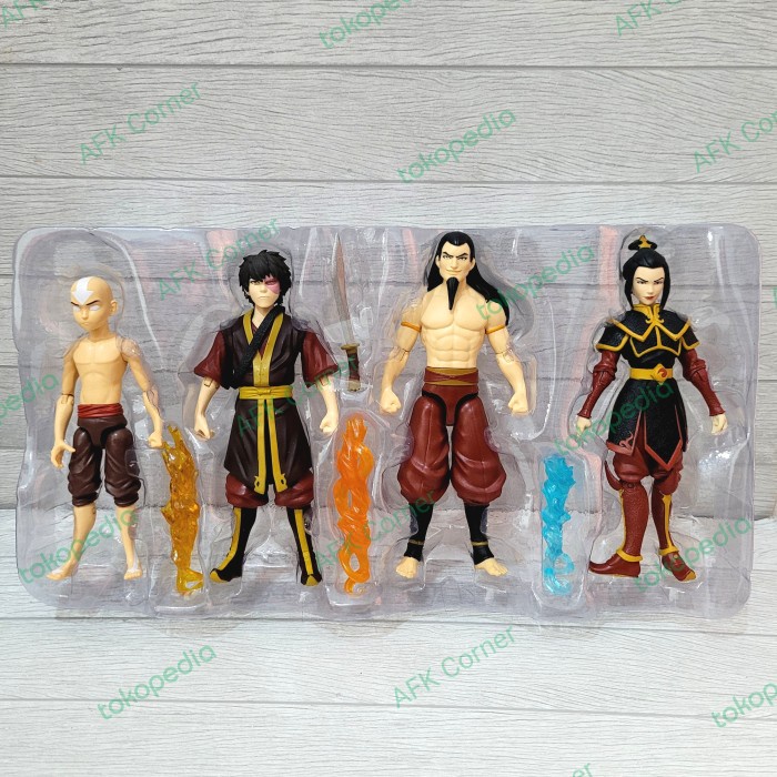 Jual FLASH SALE!!! MCFARLANE AANG THE FINAL BATTLE ZUKO AZULA AVATAR ...