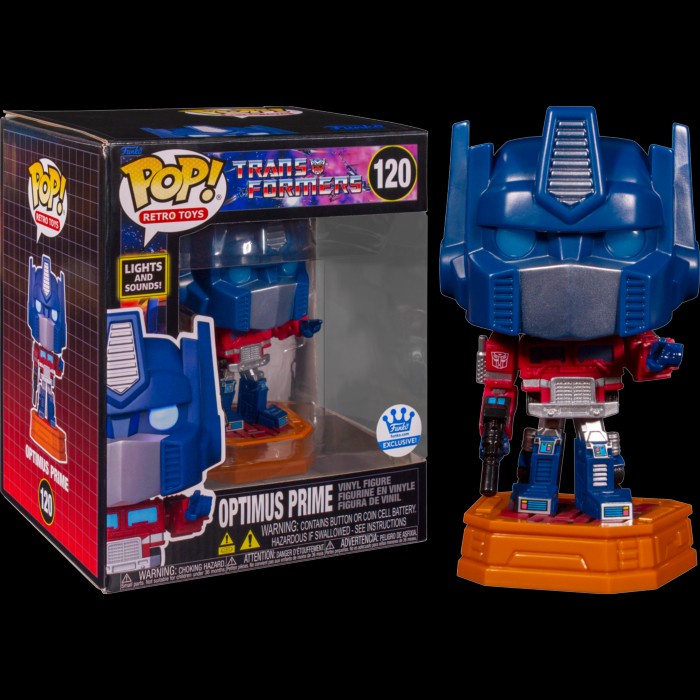 Jual PROMO!!! FUNKO POP TRANSFORMERS OPTIMUS PRIME LIGHTS AND SOUNDS EXCLUSIVE TOY TERMURAH ...