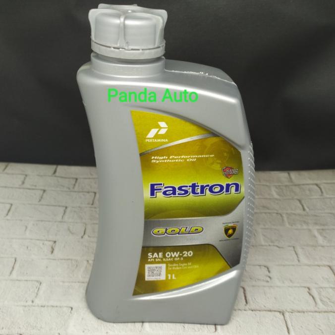 Jual OLI PERTAMINA FASTRON GOLD 0w 20, Synthetic High Performance, 1 ...