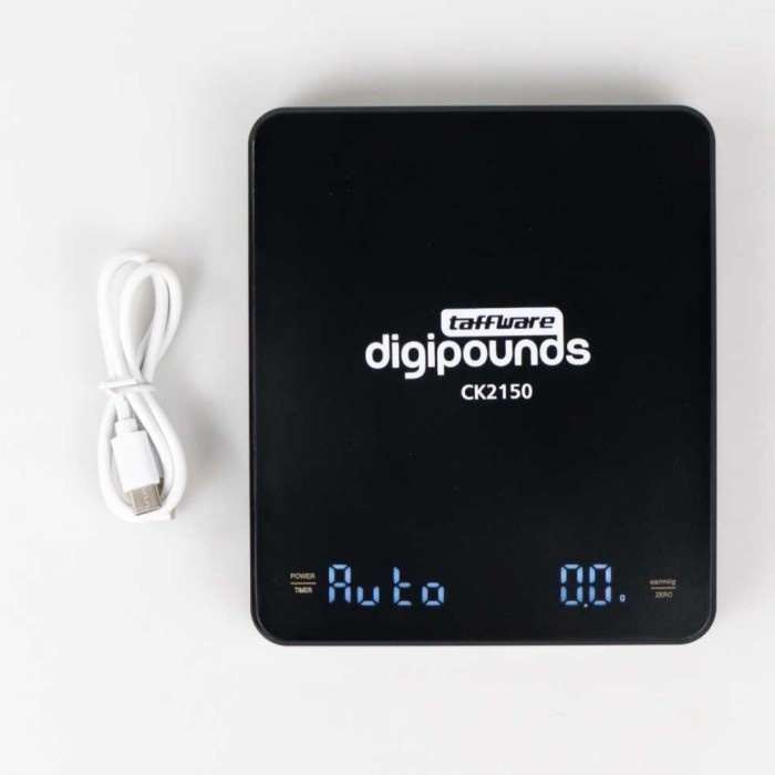 Jual TIMBANGAN KOPI TIMER RECHARGEABLE DIGITAL SCALE TAFFWARE DIGIPOUND ...