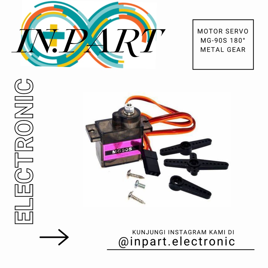 Jual TOWER PRO MICRO SERVO MG90S MG90 MG-90 MG-90S METAL GEAR SERVO ...