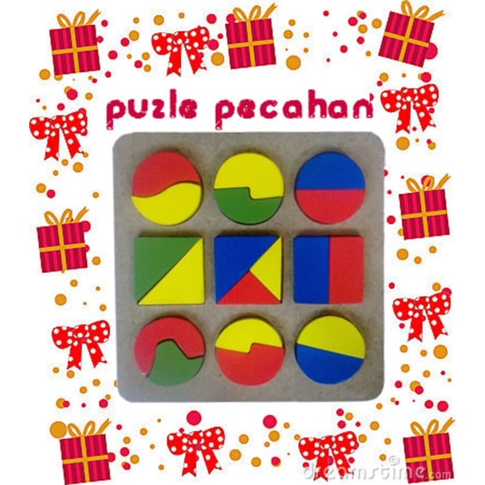 Jual Gaya Mainan Edukatif / Edukasi Anak - Balok Kayu - Puzzle Cat ...