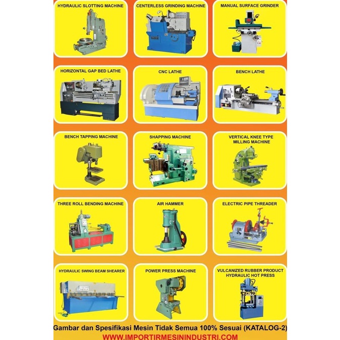 Jual Mesin Potong Besi Bandsaw 16 Mm / Head Welding Machine 2.4 Kva ...