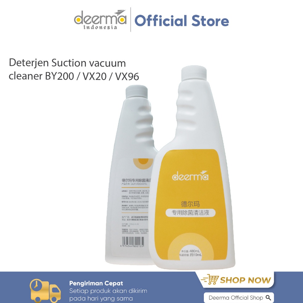 Jual [CODE BARANG 221HYH] Deerma Deterjen For Suction Vacuum Cleaner ...