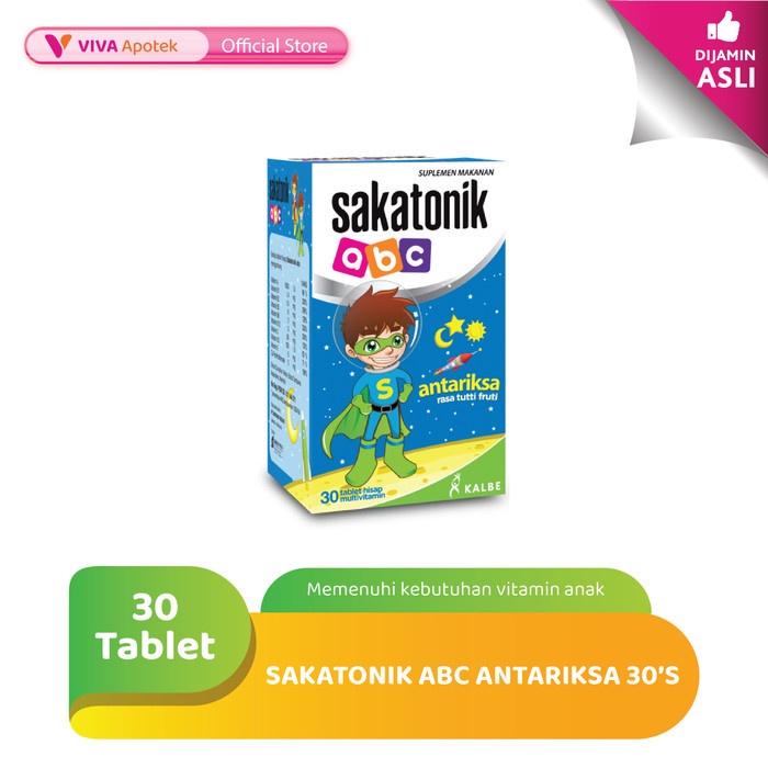 Jual Sakatonik Abc Antariksa untuk Kebutuhan Multivitamin Anak (30 ...