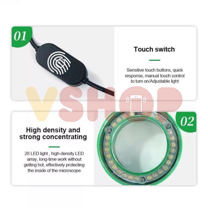 Jual Dust-Proof Microscope Light - Lampu Led Mikroskop Relife Rl-033D ...