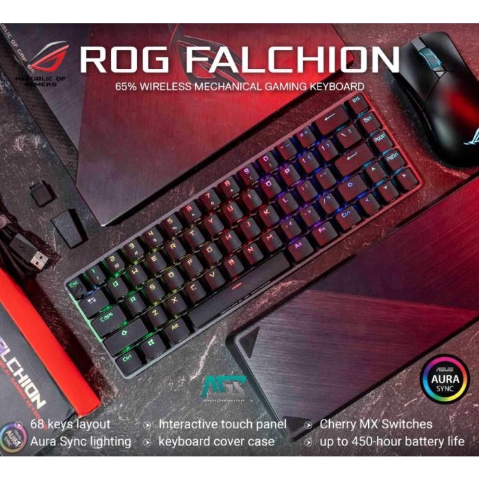 Jual ASUS ROG FALCHION WIRELESS MECHANICAL - GAMING KEYBOARD | Shopee ...