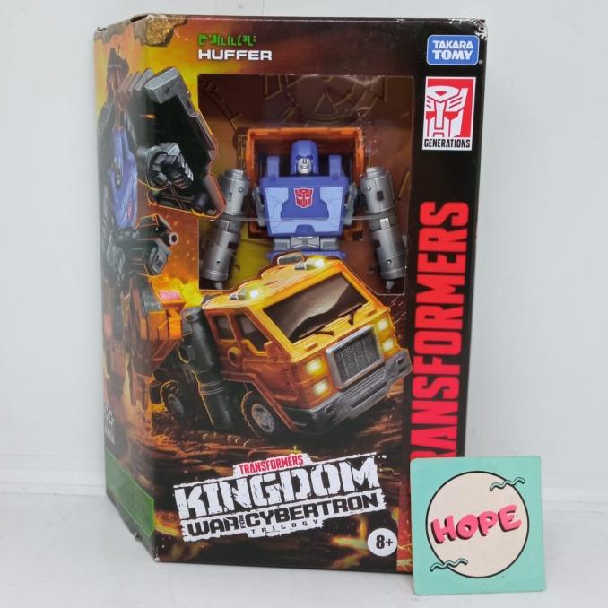 Jual Transformers Huffer Kingdom War for Cybertron Original Hasbro ...