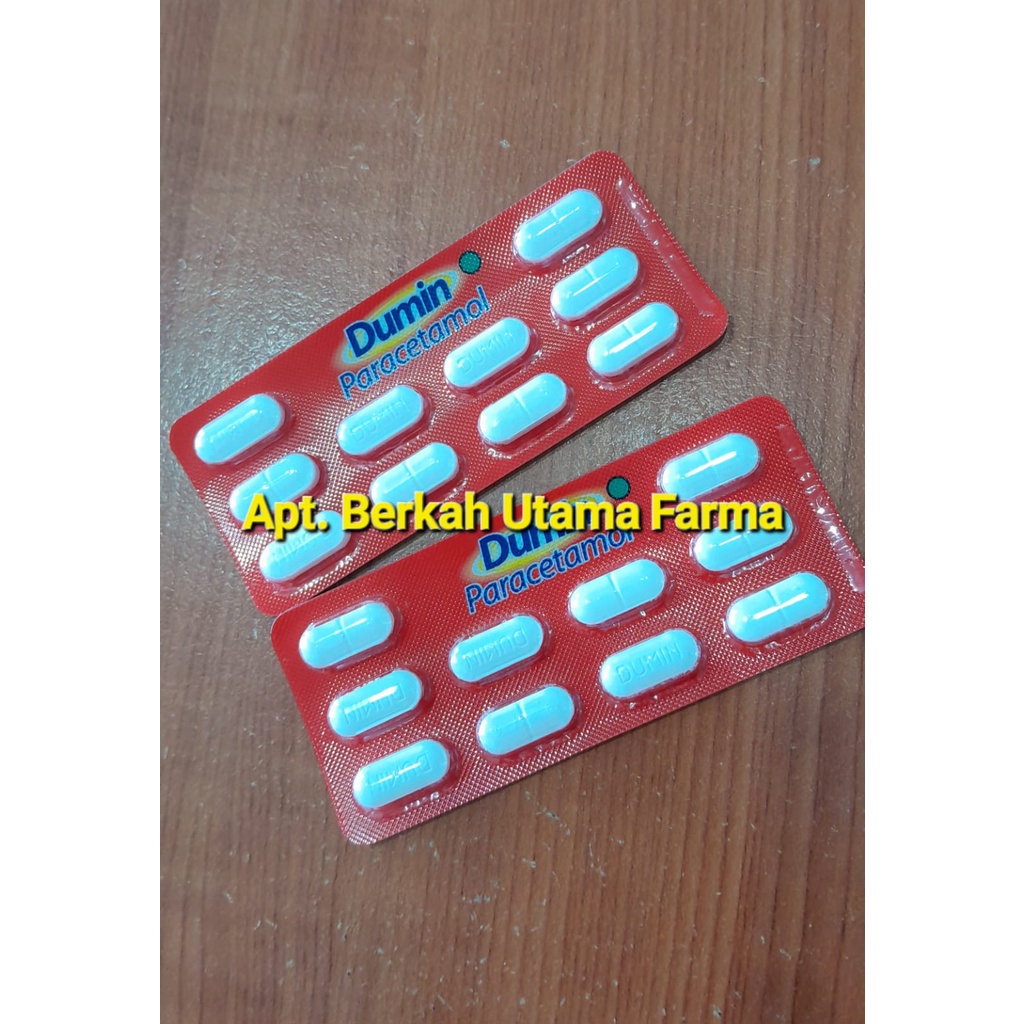 Jual Dumin 500mg Strip isi 10 Tablet | Shopee Indonesia