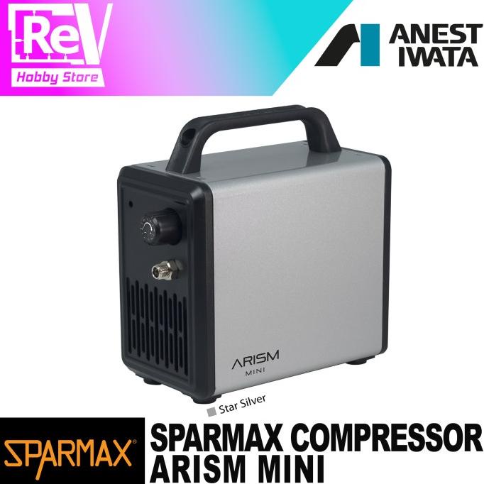 Jual KOMPRESOR COMPRESSOR AIRBRUSH SPARMAX ARISM MINI SILVER GUNDAM MG ...