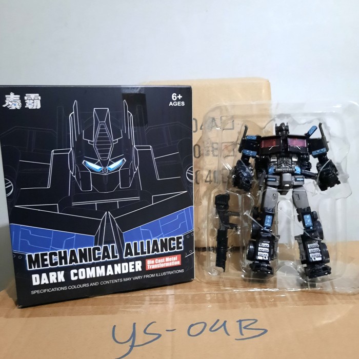 Jual Transformers Optimus Prime Dark Commander Mechanical Alliance Ys ...