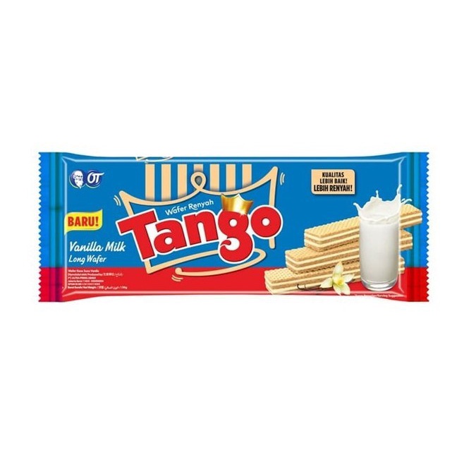 Jual Tango Wafer LONG VANILA 130 gr | Shopee Indonesia