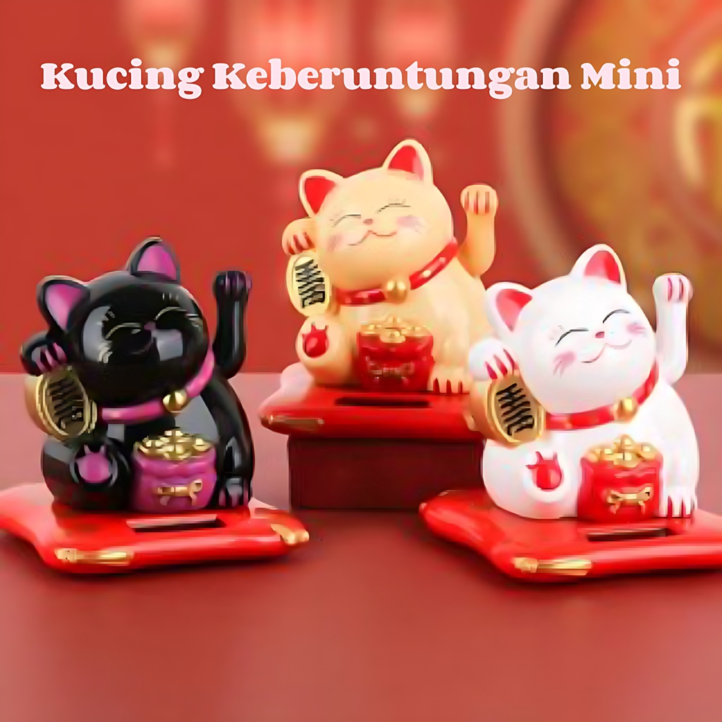 Jual Kucing Keberuntungan Mini/Maneki Neko Lucky Cat/Kucing Hoki ...