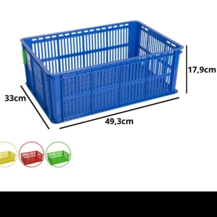 Jual Box Kontainer Industri Container Keranjang Paket Krat Plastik Rak ...