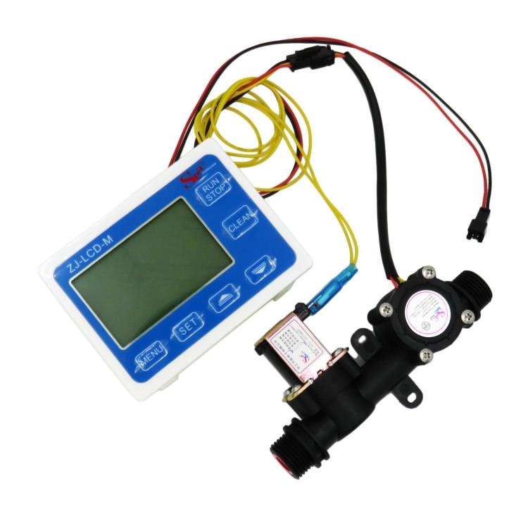 Jual 3/4" Flow Sensor 12V 1-25L/min Flow Switch 1.75MPa Solenoid Valve ...