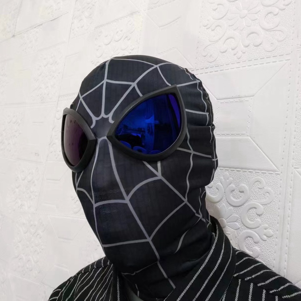 Jual moj-58 HalloweenAsli kacamata hitam topeng spiderman dewasa ...