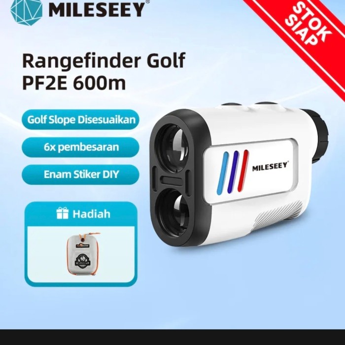 Jual Terlaris Mileseey Golf Laser Rangefinder Pf2E 600M Slope Hunting ...