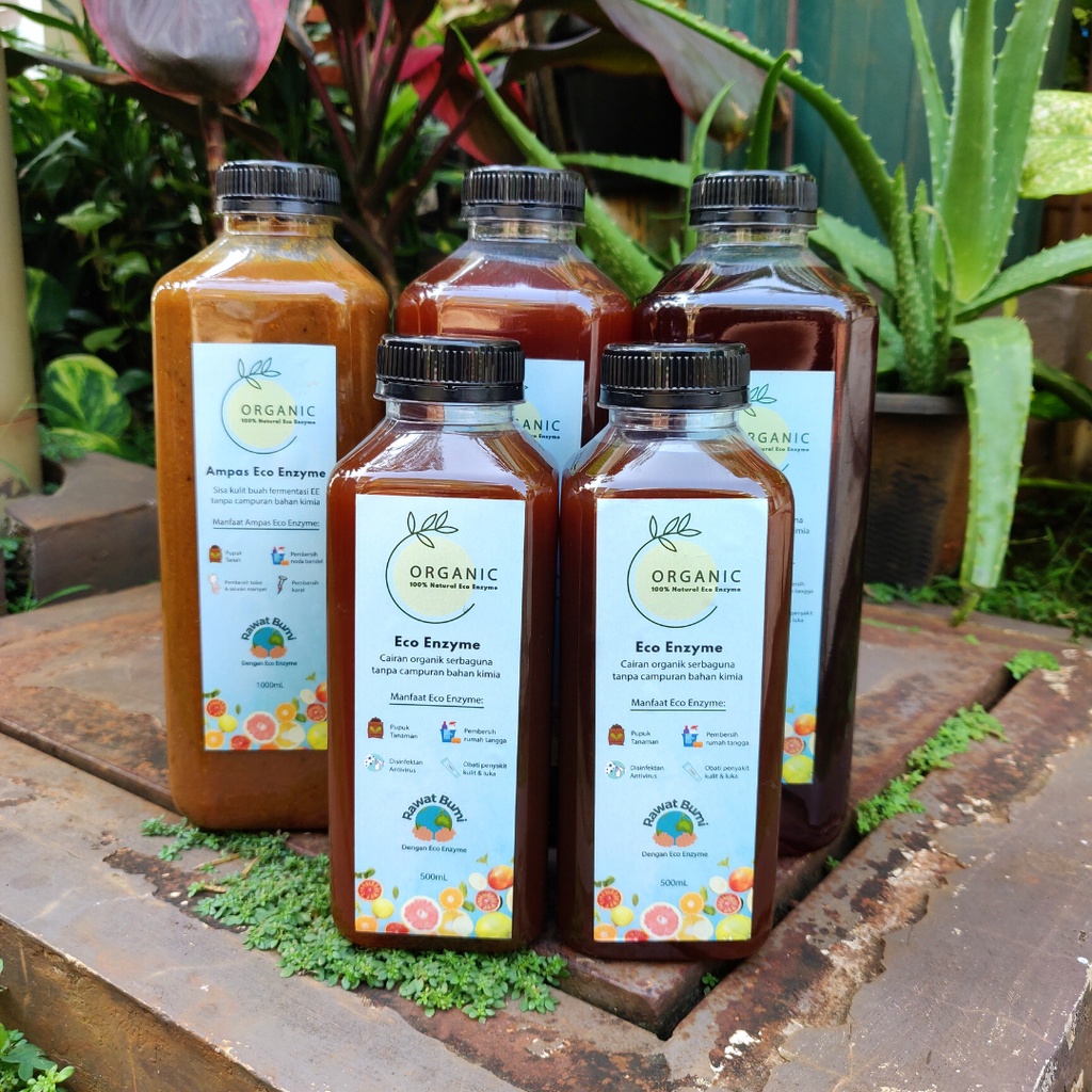 Jual Eco Enzyme (EE) Pupuk Organik & Cairan Serbaguna Alami 1 Liter ...