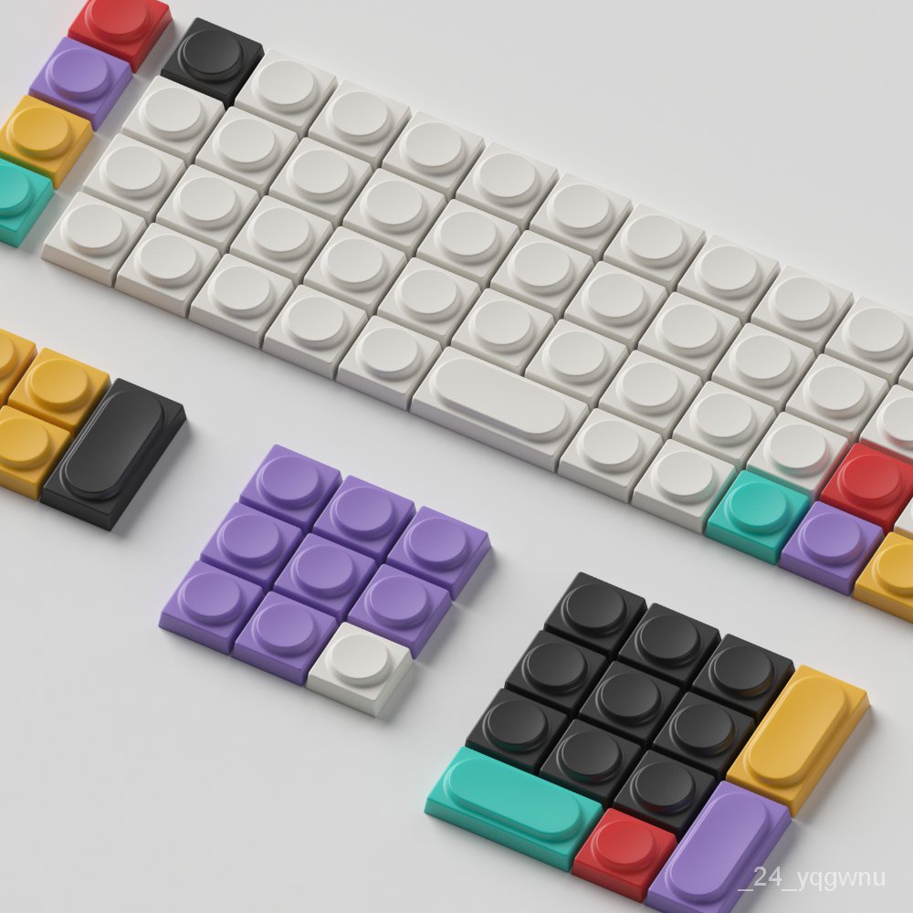 Jual &ECHOPME Original Keycap Transparent Frosted Keyboard Cap Building ...