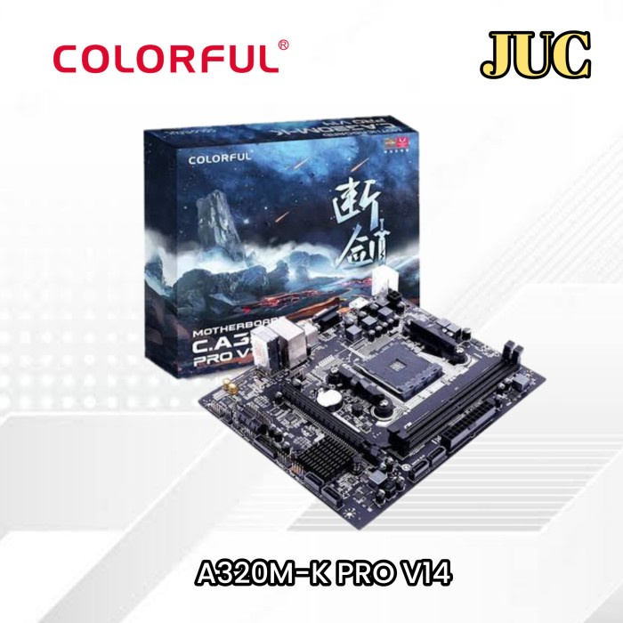 Jual Motherboard Colorful A320M-K PRO (Soket Am4 DDR4 ) | Shopee Indonesia