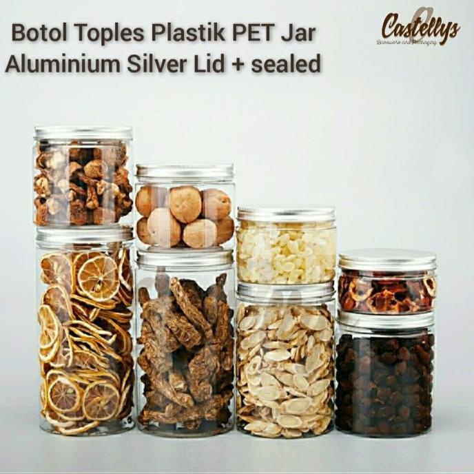 Jual toples jar mika plastik kue kering cookies snack dessert |gat ...