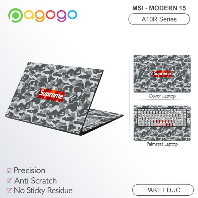 Jual BRG BARU Garskin Sticker Laptop Msi Modern 15 A10R A10RAS A10RBS ...