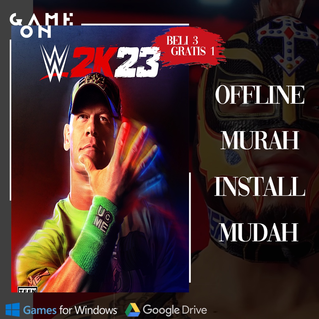 Jual WWE 2K23 Deluxe Edition(Game PC Simulation Sports - Download Game Murah) | Shopee Indonesia